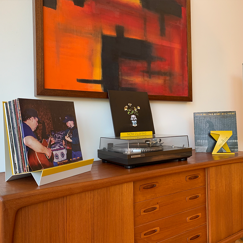 Vinyl Record Holder-Display Gallery - modbox USA